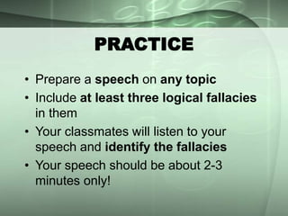 logical fallacies ppt.pptx | Education
