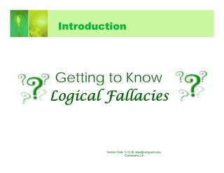 Logical fallacies ppt[1] | PDF