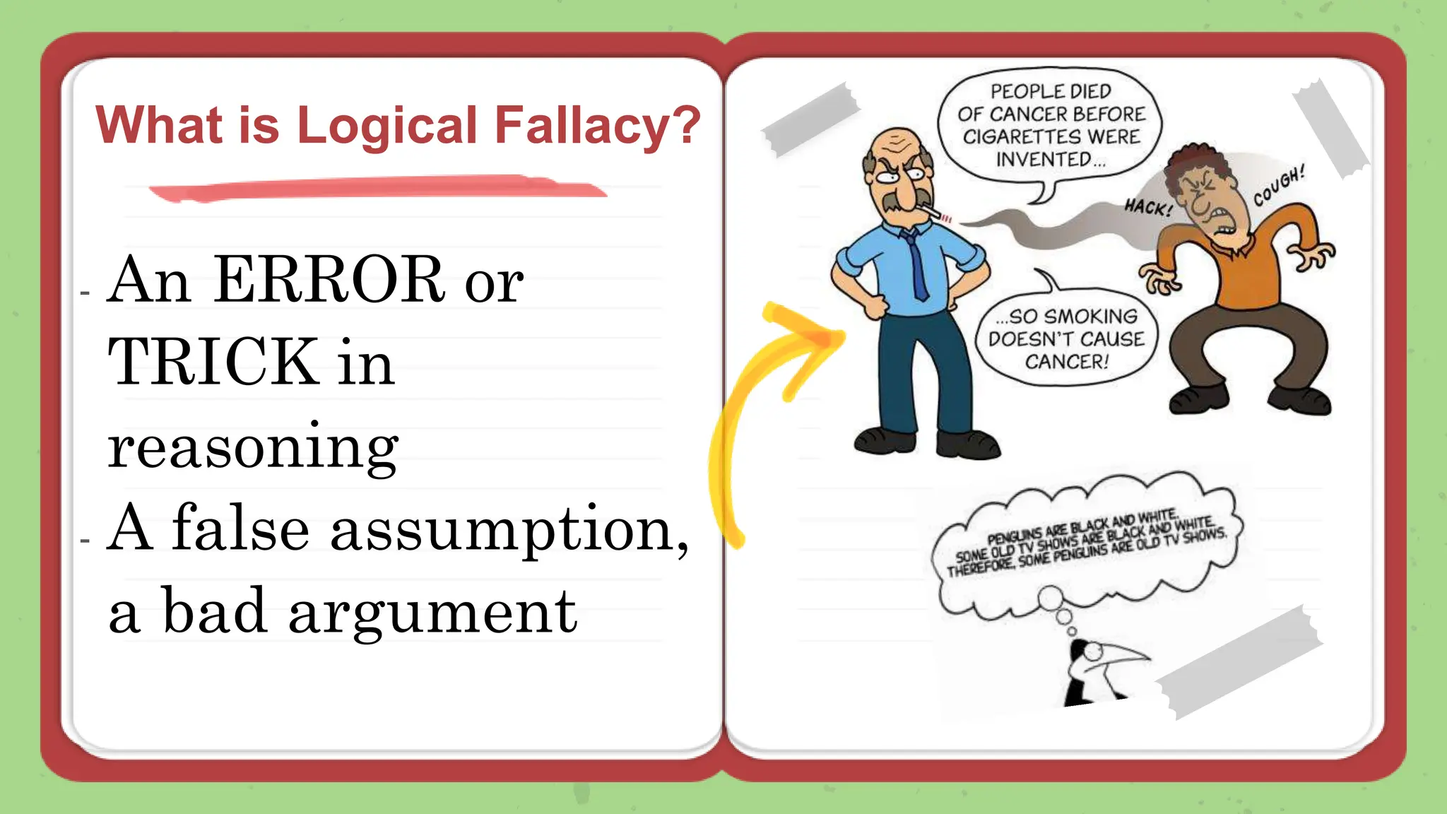 Logical Fallacy and its Types (Part I) PPT CANGREJO.pptx