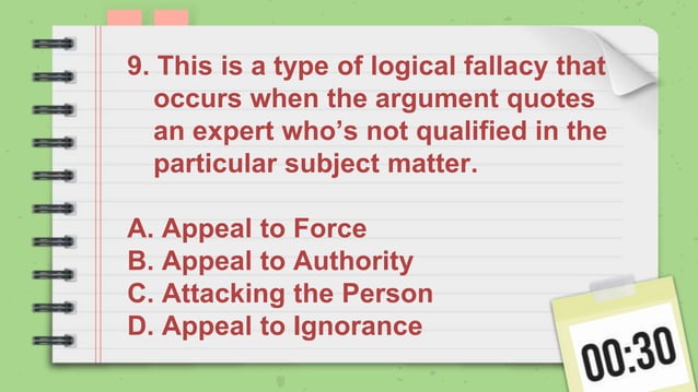 Logical Fallacy and its Types (Part I) PPT CANGREJO.pptx | Christianity ...