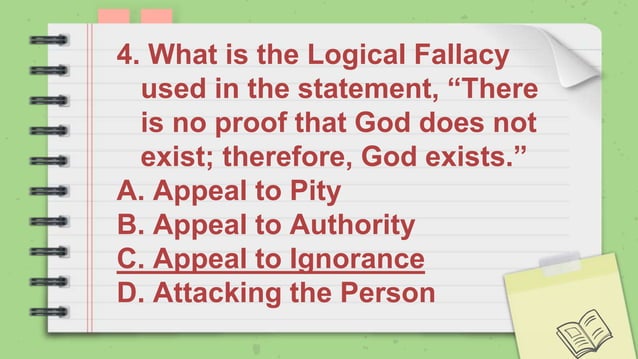 Logical Fallacy and its Types (Part I) PPT CANGREJO.pptx | Christianity ...