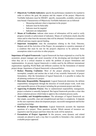 Logical framework | PDF