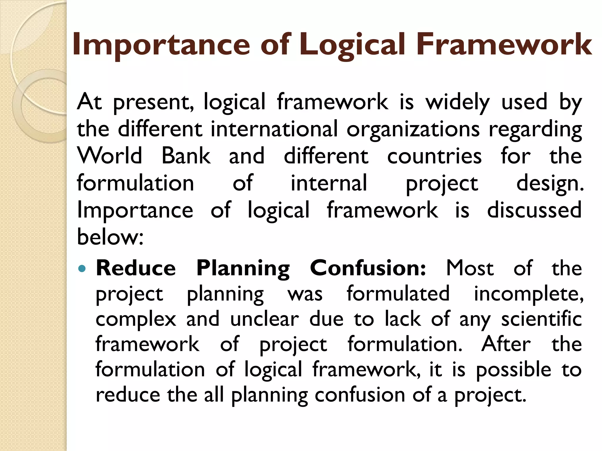 Logical framework | PDF