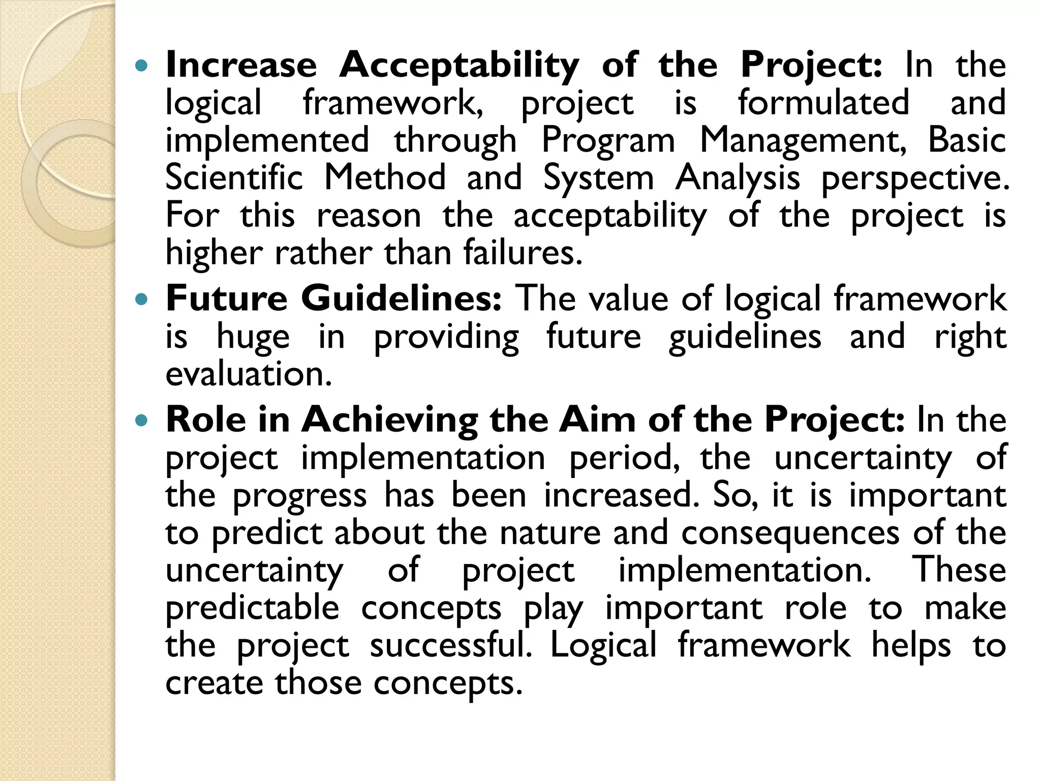 Logical framework | PDF