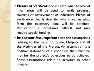 Logical framework | PDF