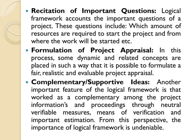 Logical framework | PDF | Technology & Computing
