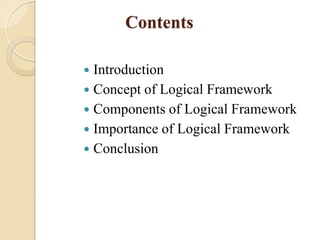 Logical framework | PDF