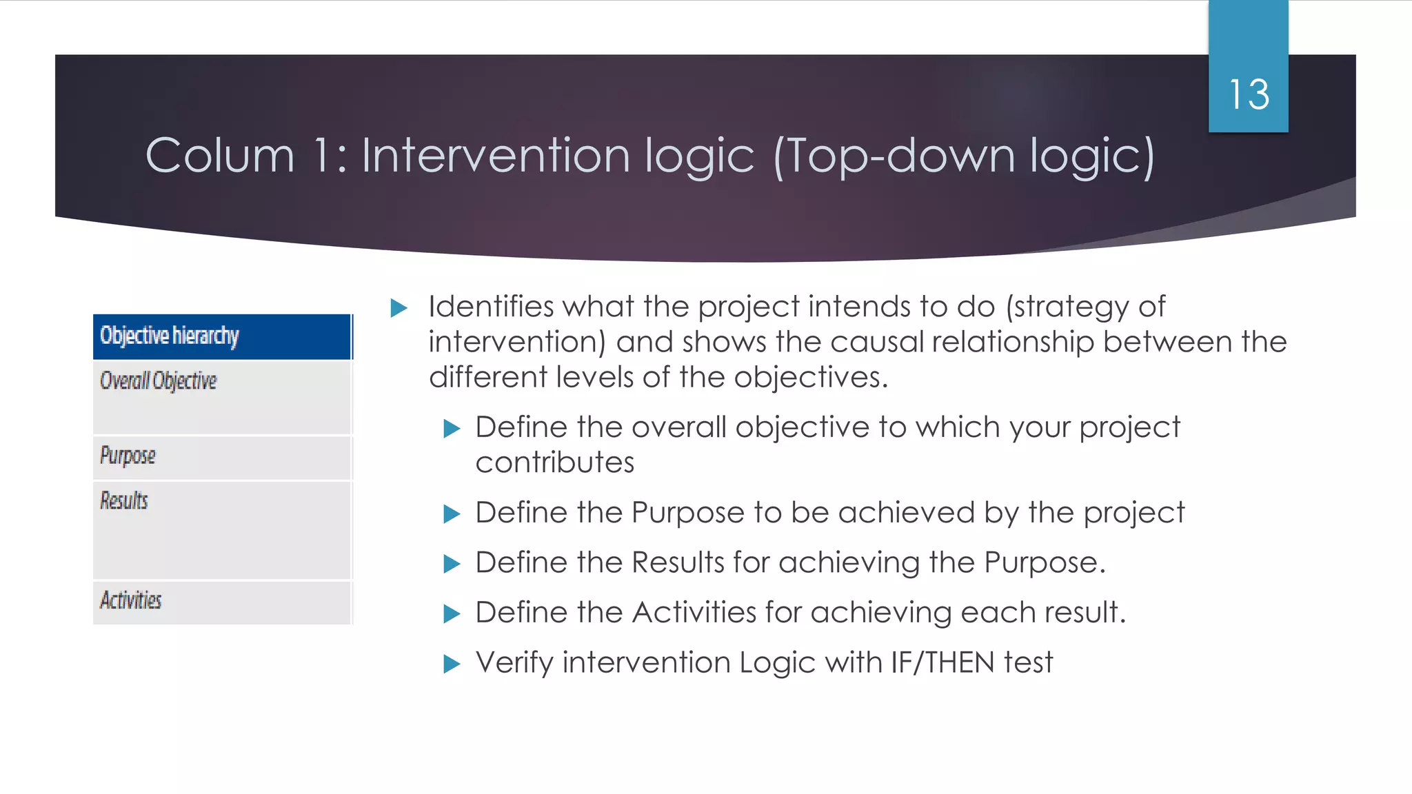 Logical framework analysis | PDF
