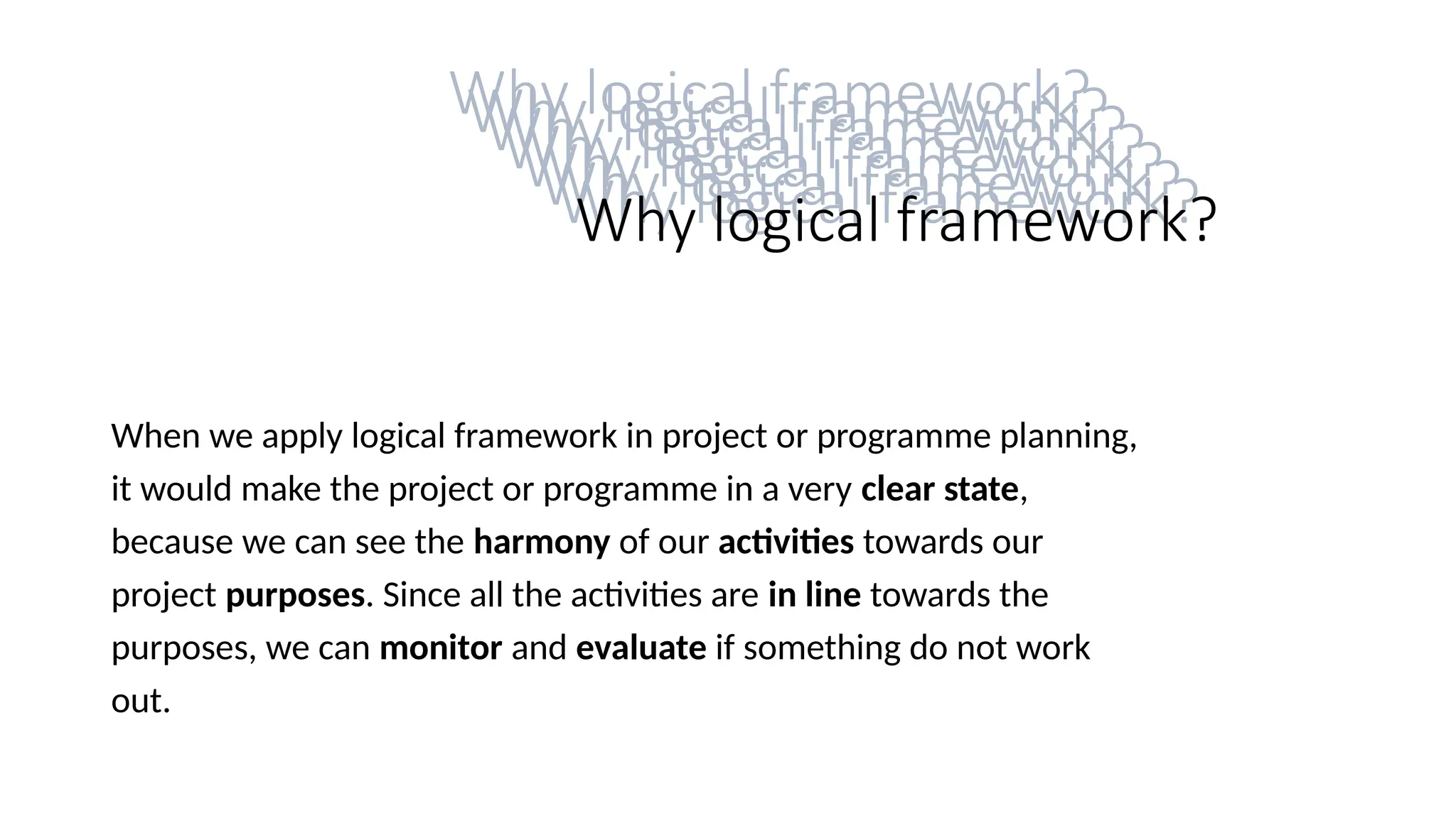 Logical Framework Dalam Dunia Kepenulisan Pptx