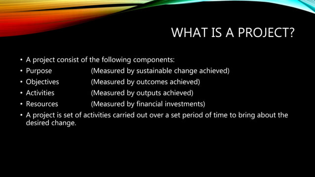 Logical Framework For Development Projects Pptx