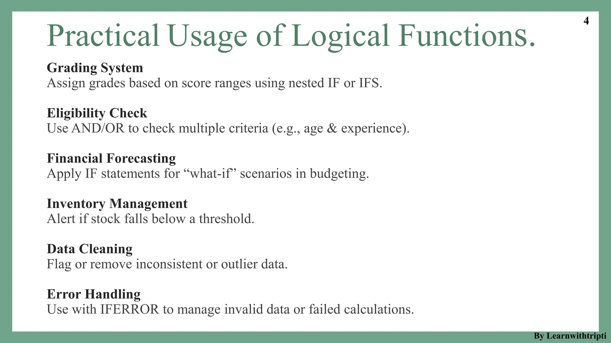 Logical Functions and their types/learnwithtripti..pdf