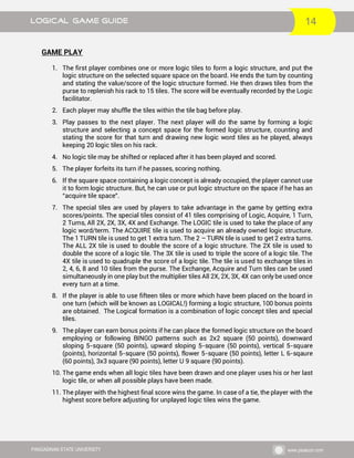 LOGICAL Game Guide | PDF