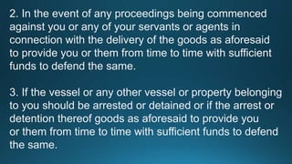 WHAT TO DO WHEN THE ORIGINAL BILL OF LADING IS LOST? | PPTX