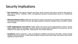 Logical Network Perimeter in Cloud Computing | PDF