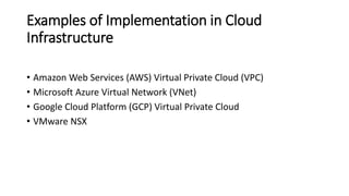 Logical Network Perimeter in Cloud Computing | PDF