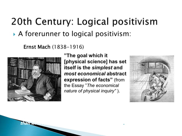 Logical positivism | PPTX | Physics | Science