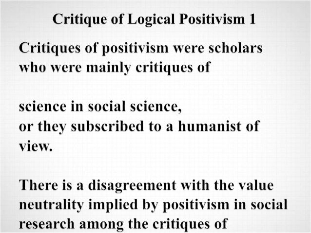 Logical Positivism In Social Sciences logical-positivism-in-social-sciences