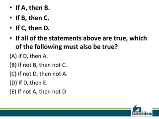 Logical reasoning | PPTX