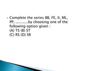 Logical Reasoning for NET SET Exam | PPTX