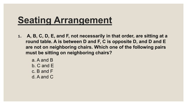 LOGICAL REASONING.pptx | Educational Assessment | Education
