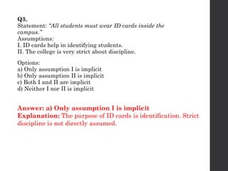 Cause & Effect, Statment & Assumptions and Statement & Argument.pptx