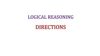 Logical & Analytical Reasoning - Directions.pptx