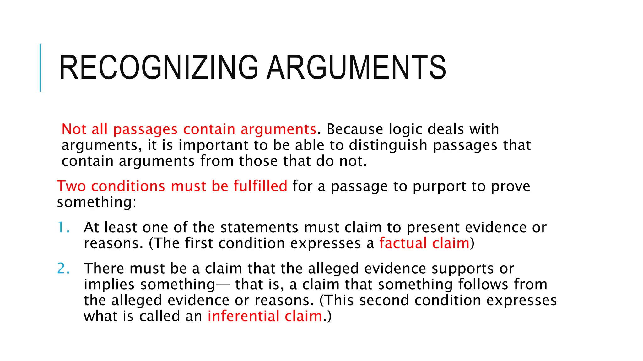 Logical Reasoning Basic concepts of Critical thinking | PPTX