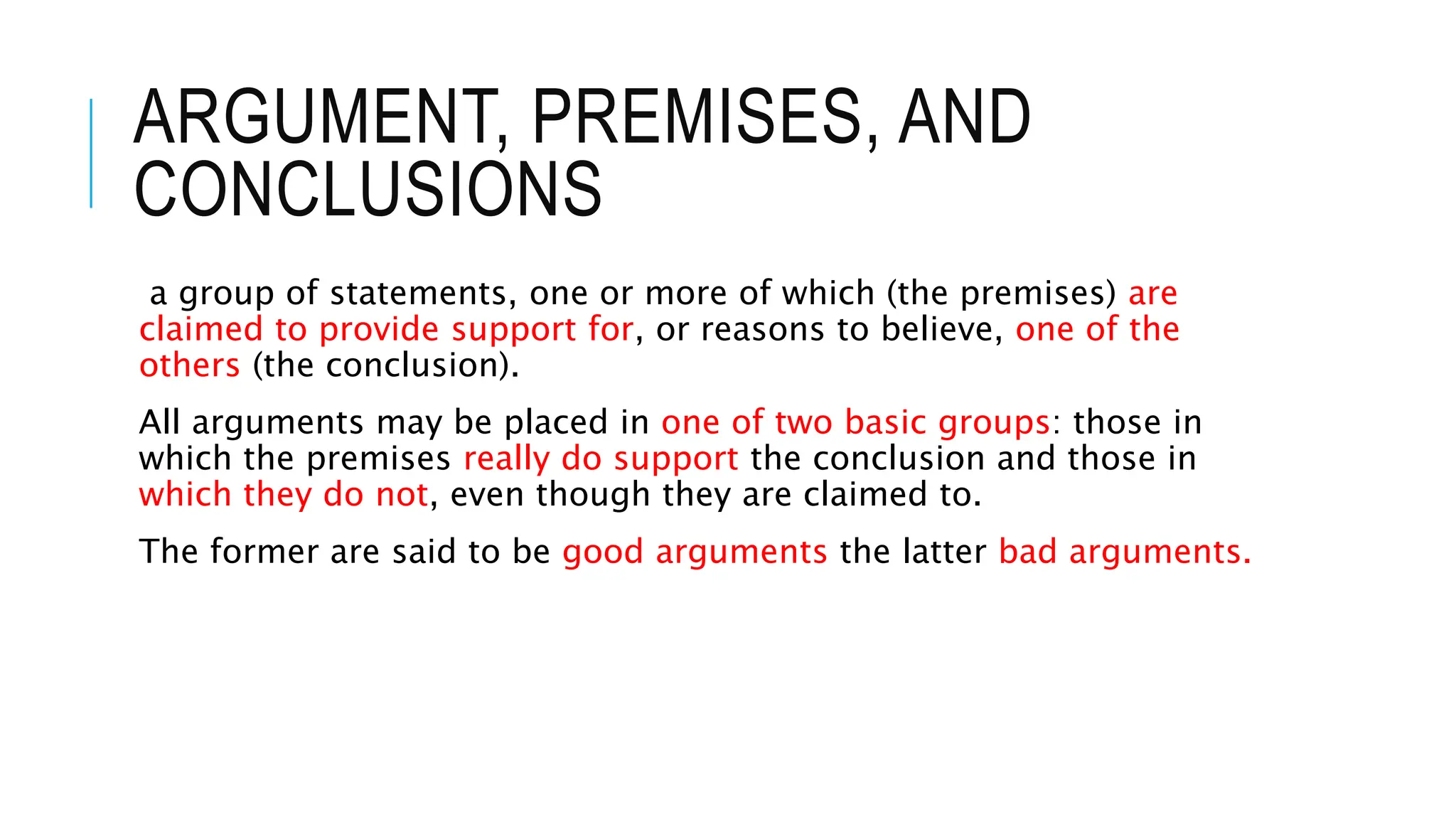 Logical Reasoning Basic Concepts Of Critical Thinking Pptx Science