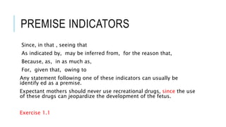 Logical Reasoning Basic concepts of Critical thinking | PPTX