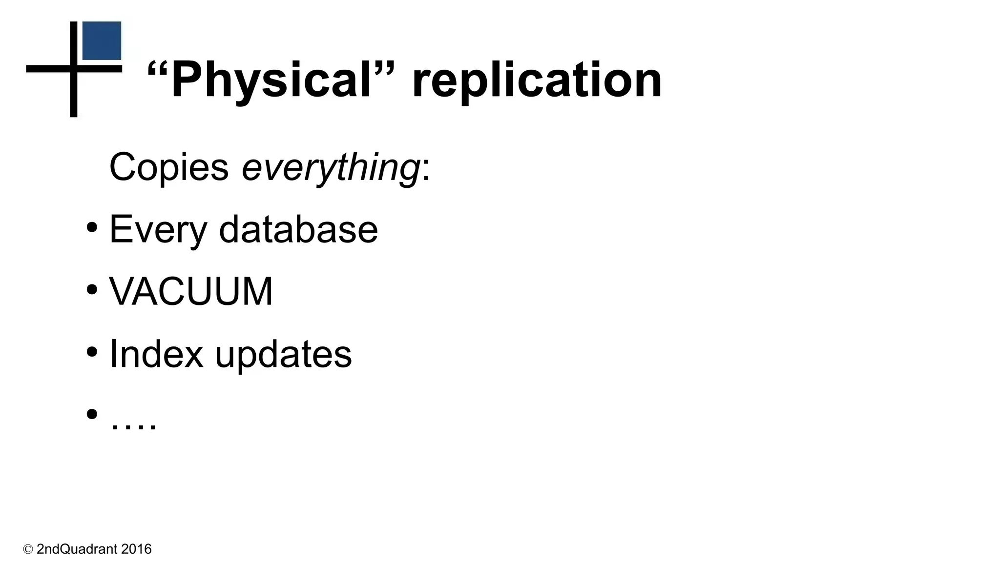 Logical Replication With Pglogical Ppt