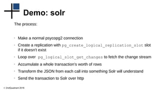 Logical replication with pglogical | PPT