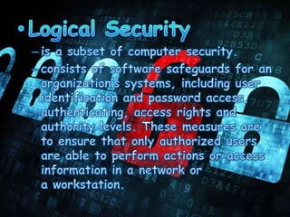 Logical security | PPTX