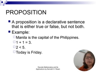 Applications of Propositional Logic in Logical Structures | PPT
