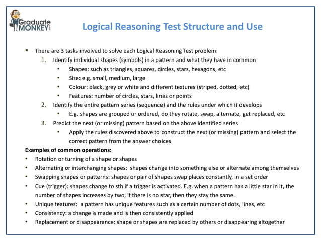 Logical Reasoning Test tutorial_sample for slideshare | PPTX