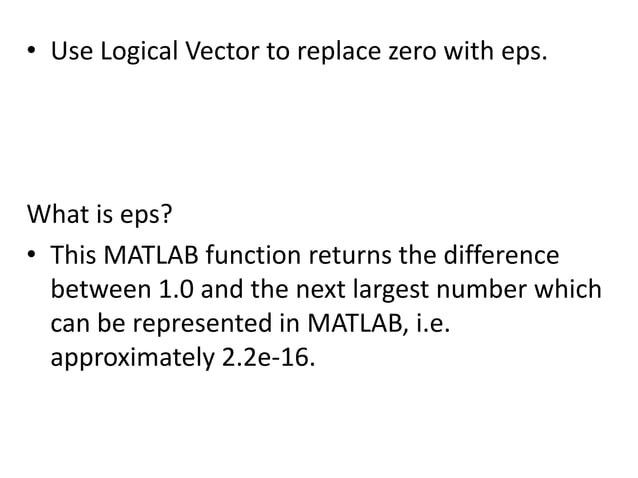 Logical vectors | PPT
