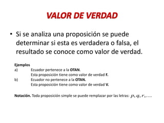 Logica matematica | PPTX