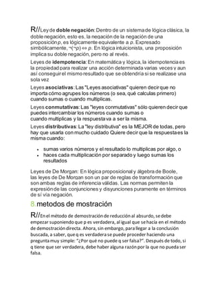 Logica matematica | DOCX
