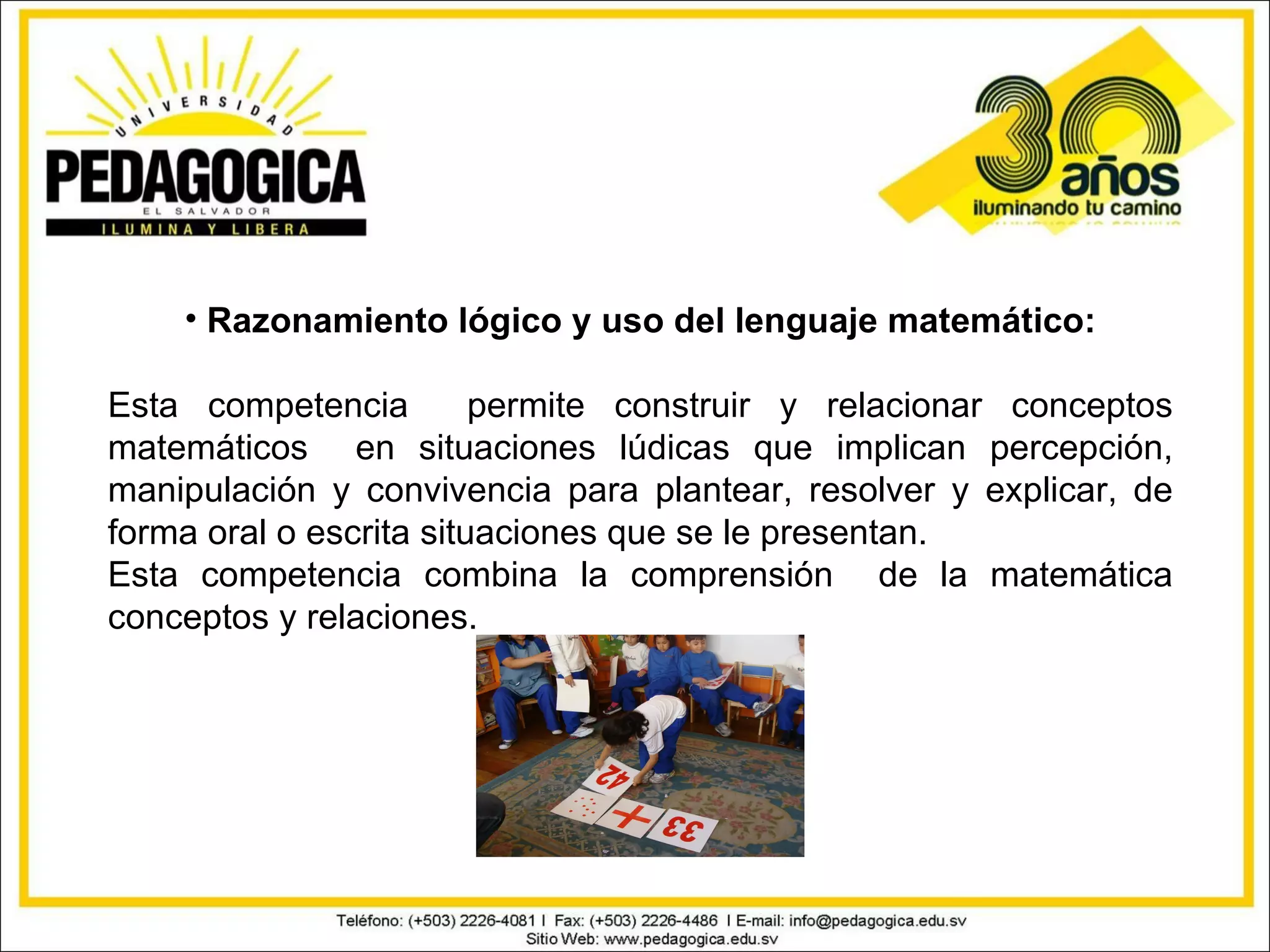 Lenguaje Lógico matemático Infantil | PPT