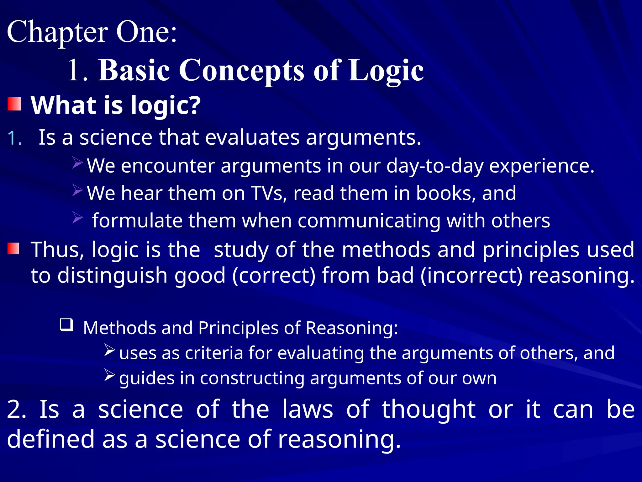 Logic and Critical Thinking Unit 2 - Argument.pptx