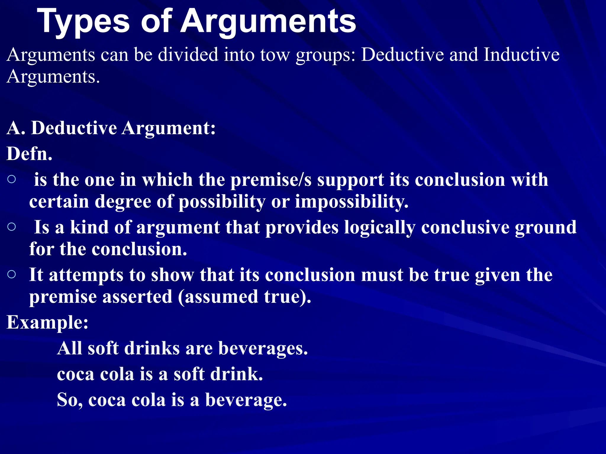 Logic and Critical Thinking Unit 2 - Argument.pptx