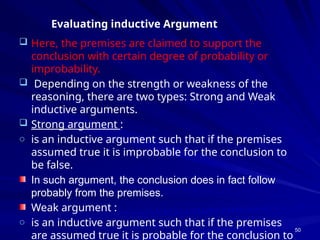 Logic and Critical Thinking Unit 2 - Argument.pptx