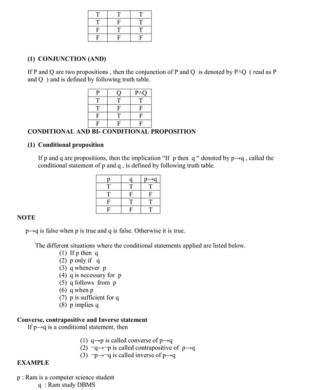 Logic and proof | PDF