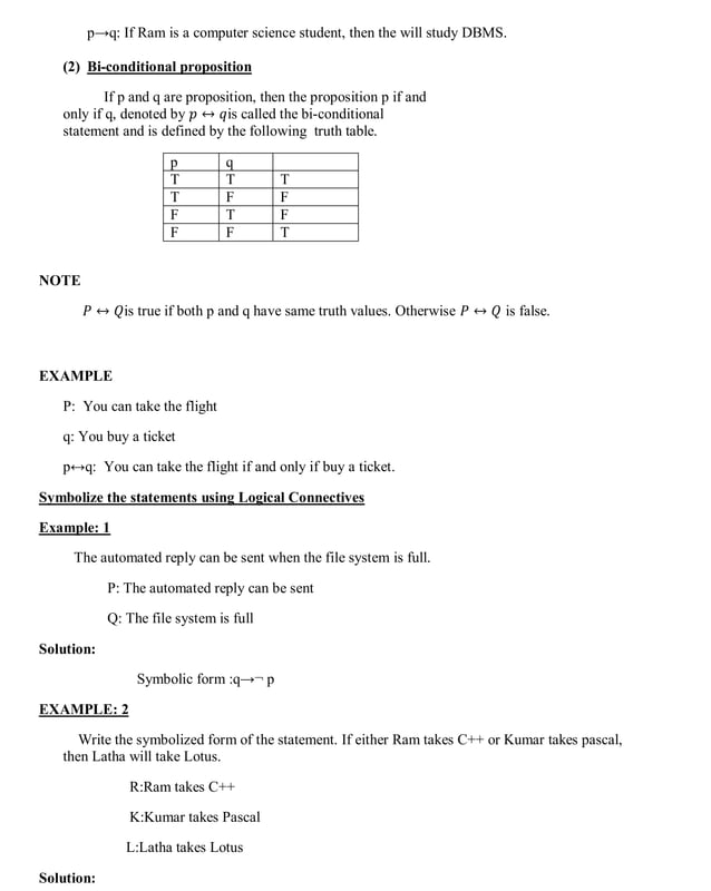 Logic and proof | PDF