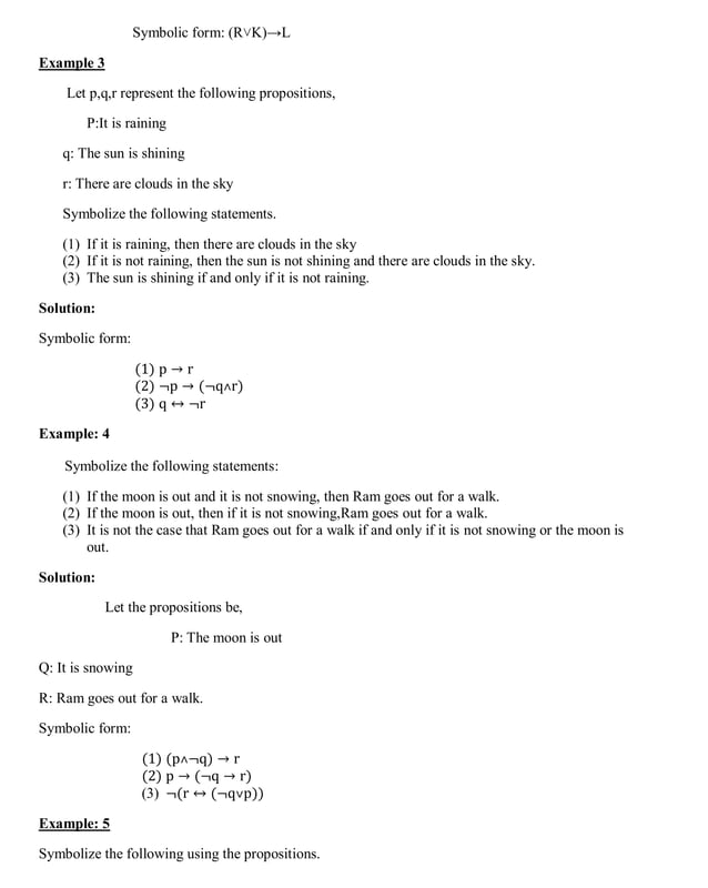 Logic and proof | PDF