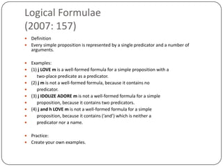 Logic and rational behavior | PPTX