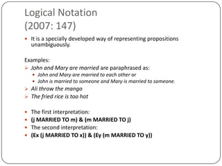 Logic and rational behavior | PPTX