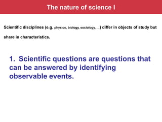 Logic and science as a foundation of research | PPTX