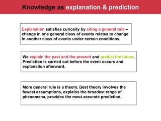 Logic and science as a foundation of research | PPTX