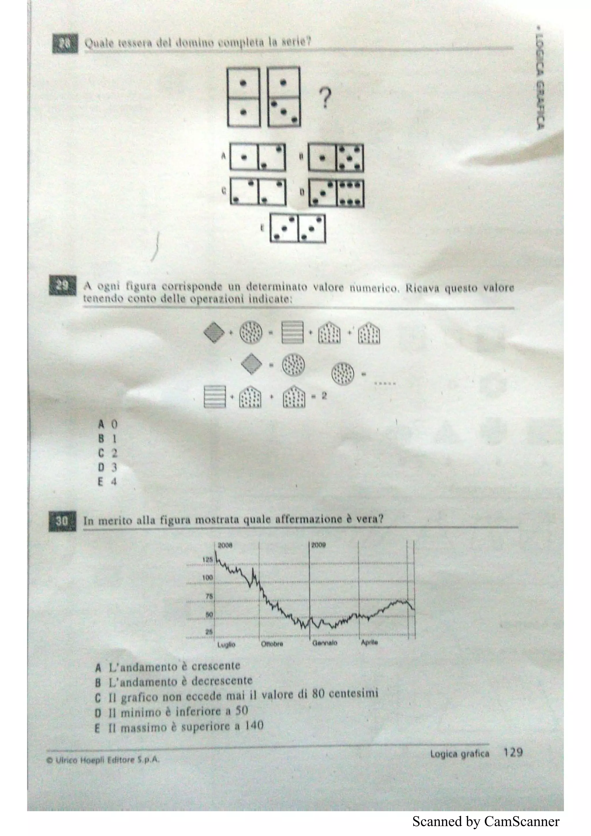 Test di logica grafica (allenamento) | PDF
