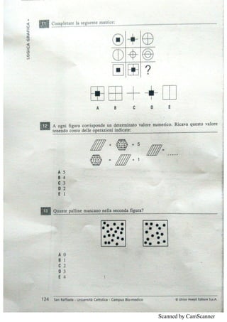 Test di logica grafica (allenamento) | PDF